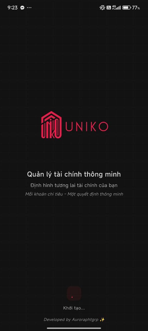 UNIKO - Quản Lý Tài Chính Thông Minh